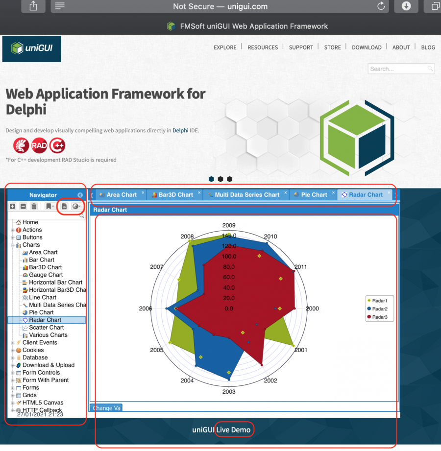 [델파이 웹개발] 델파이로 풀스택 웹 개발하기 – uniGUI 활용 – 데브기어