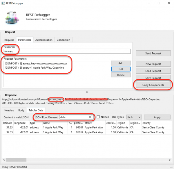 REST Debugger2 – 데브기어